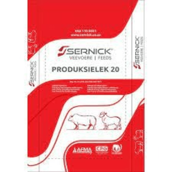 Sernick Production Lick 20% Meal 50kg | Agrimark
