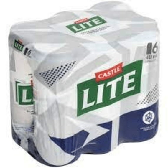 Castle Lite Can 410ml | Agrimark