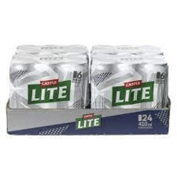 Castle Lite Can 410ml | Agrimark