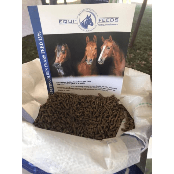 Equi-feeds Golden Years 13% Pellet 40kg | Agrimark