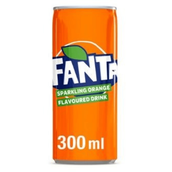 Fanta Orange Can 300ml | Agrimark