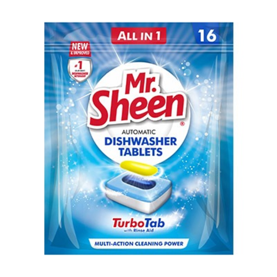 Mr Sheen Automatic Dish Tablets 16's | Agrimark