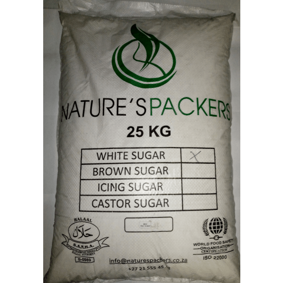 Natures Pack White Sugar 25kg | Agrimark
