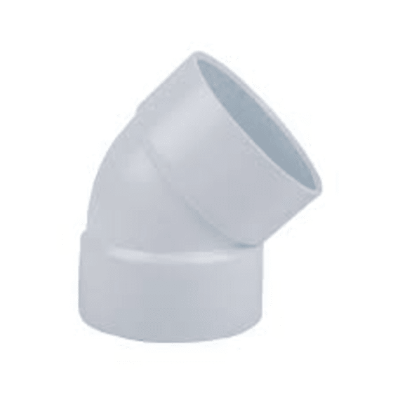 DPI PVC Bend Above Ground SV 45 Degree | Agrimark