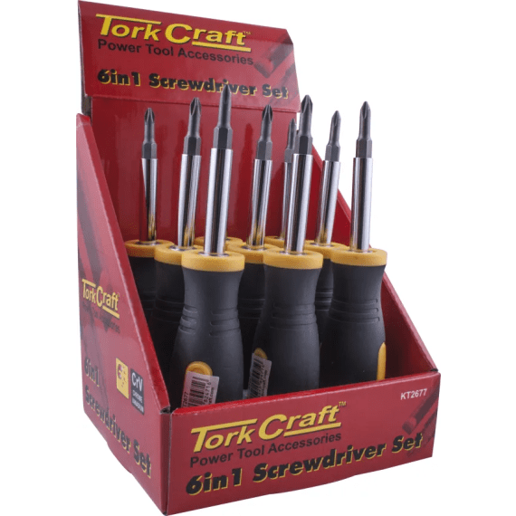 Screwdriver Set 6 In 1 | Agrimark