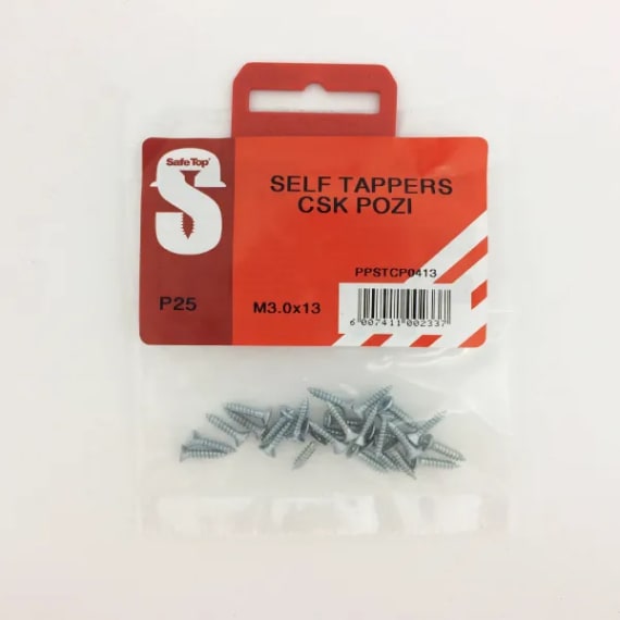 Safe Top Self Tap Screws Csk Pozi P25 | Agrimark