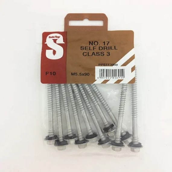 Safe Top Self Drill Screws CL3 No.17 | Agrimark