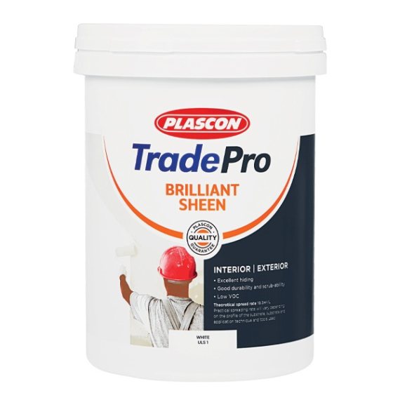 Plascon Trade Pro Brilliant Sheen White | Agrimark