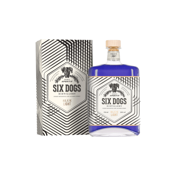 Six Dogs Blue Light Aperitif 6x750ml | Agrimark