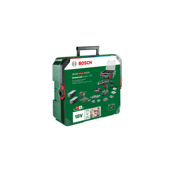 Bosch Universal Impact Drill 18V + Batteries & Acc | Agrimark