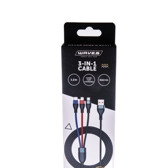 Waves Tech - 3 In 1 Cable | Agrimark