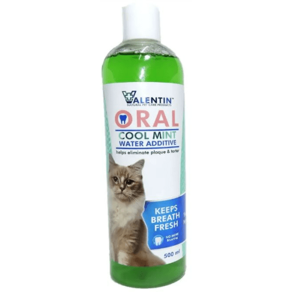 Valentin Oral Mint Water Additive Cat 500ml | Agrimark