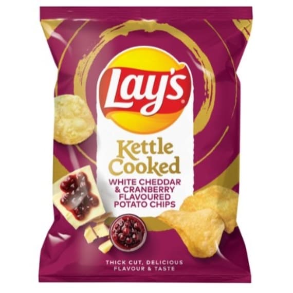 Lays White Cheddar & Cranberry 30g | Agrimark