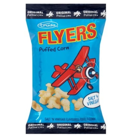 Flyers Puffs Salt & Vinegar 100g | Agrimark