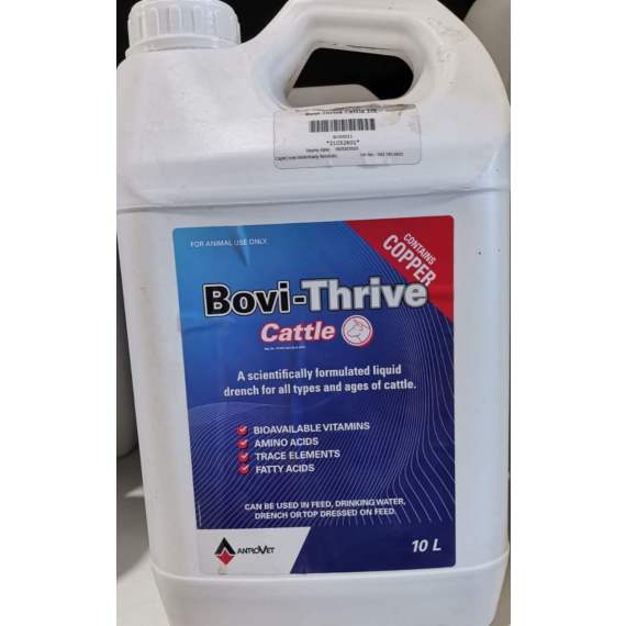 Antrovet Bovi Thrive Cattle 10lt | Agrimark