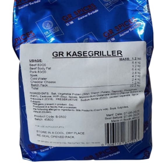 Gr Spice Kasegriller 1.2kg | Agrimark