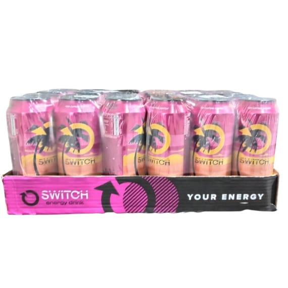 Switch Energy Drink Tropical 500ml | Agrimark