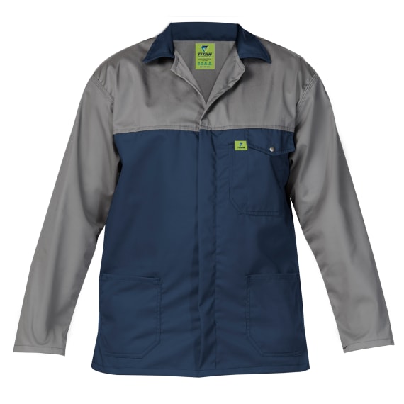 Titan 2 Tone Conti Jacket Navy/Grey | Agrimark
