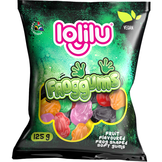 Gordon Sweets Lolilu Froggums 125g | Agrimark