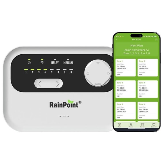 Rainpoint Smart Wifi Controller 8 Zone | Agrimark