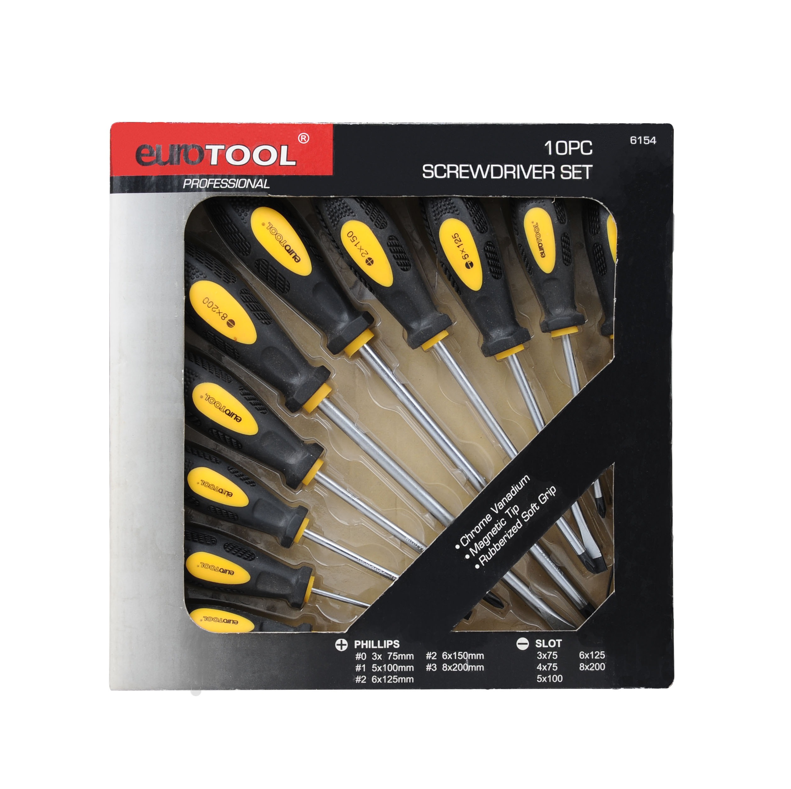Eurotool Screwdriver Set 10pc | Agrimark