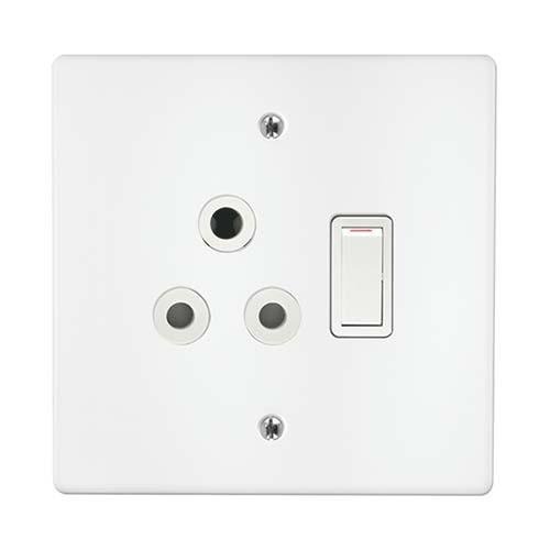 Crabtree Switch Socket Single Complete 100x100mm | Agrimark