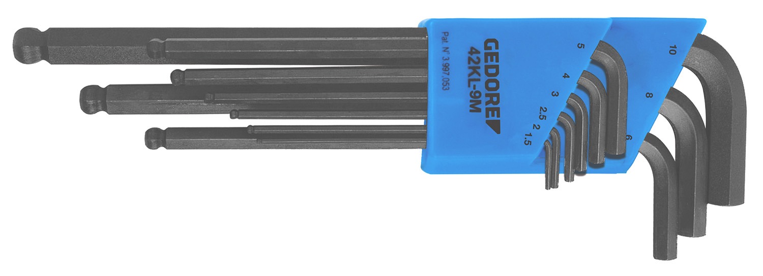 Gedore Allen Key Set 9pc Ball End | Agrimark