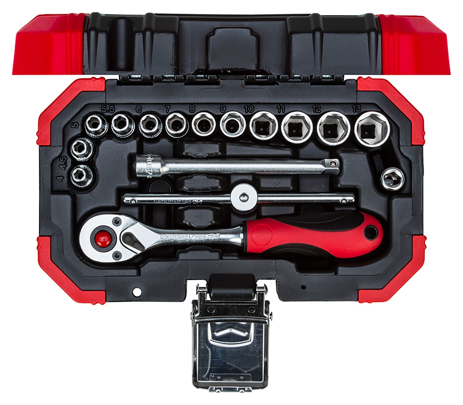 Gedore Red Socket Set 1/4 Inch 16pcs | Agrimark Gedore Red Socket Set 1/4 Inch 16pcs | Agrimark
