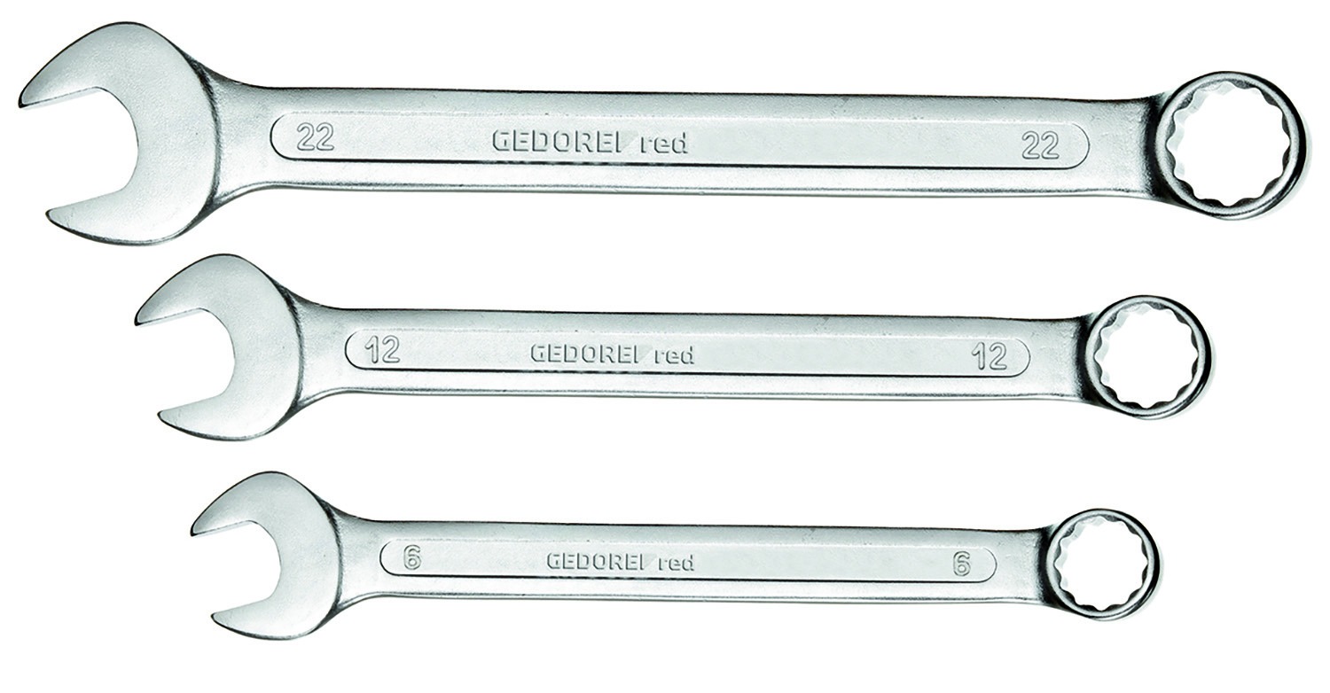 Gedore Red Combination Spanner Set 12pc | Agrimark