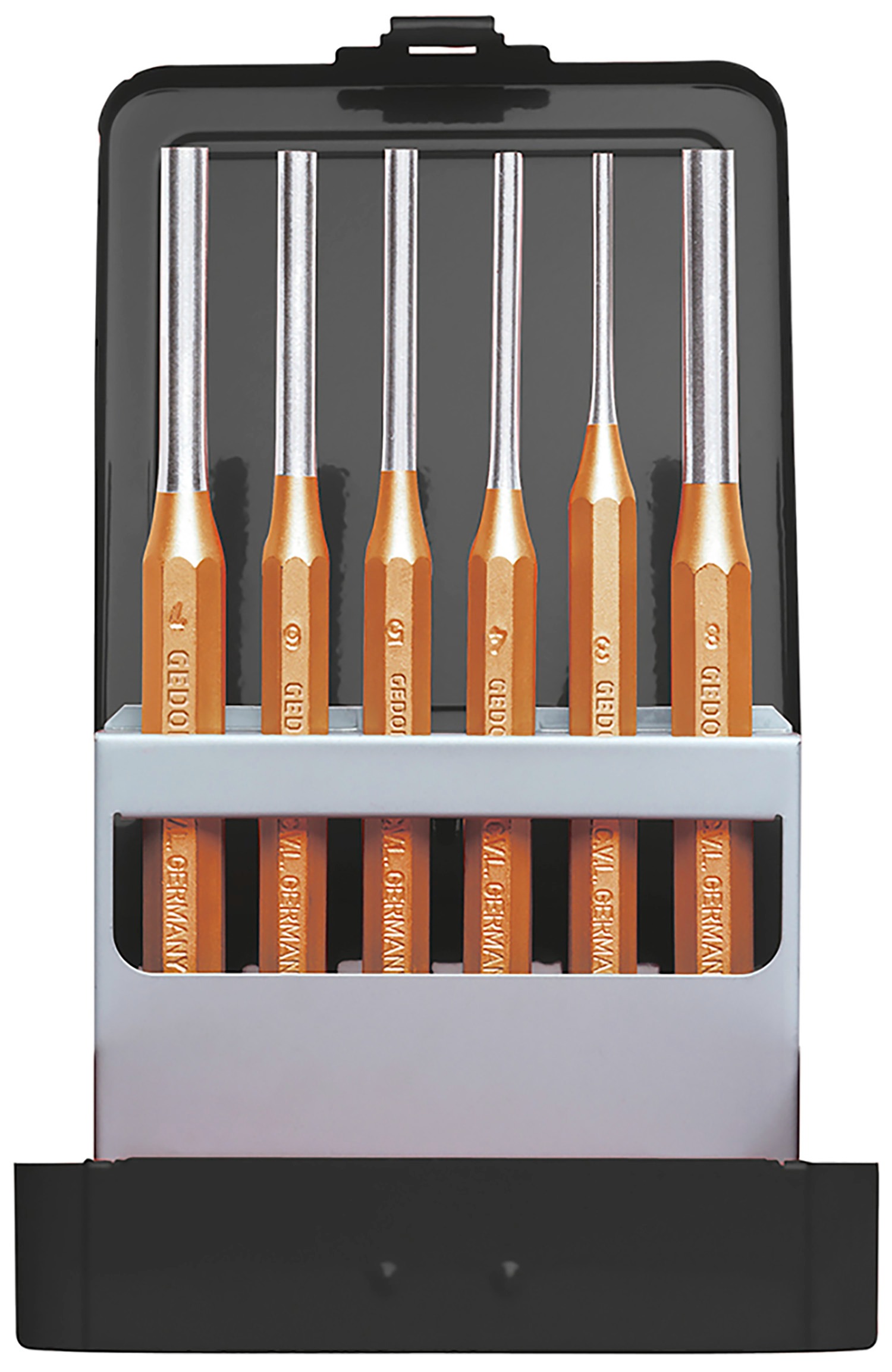 Gedore Red Pin Punch Set + Case 6pcs | Agrimark