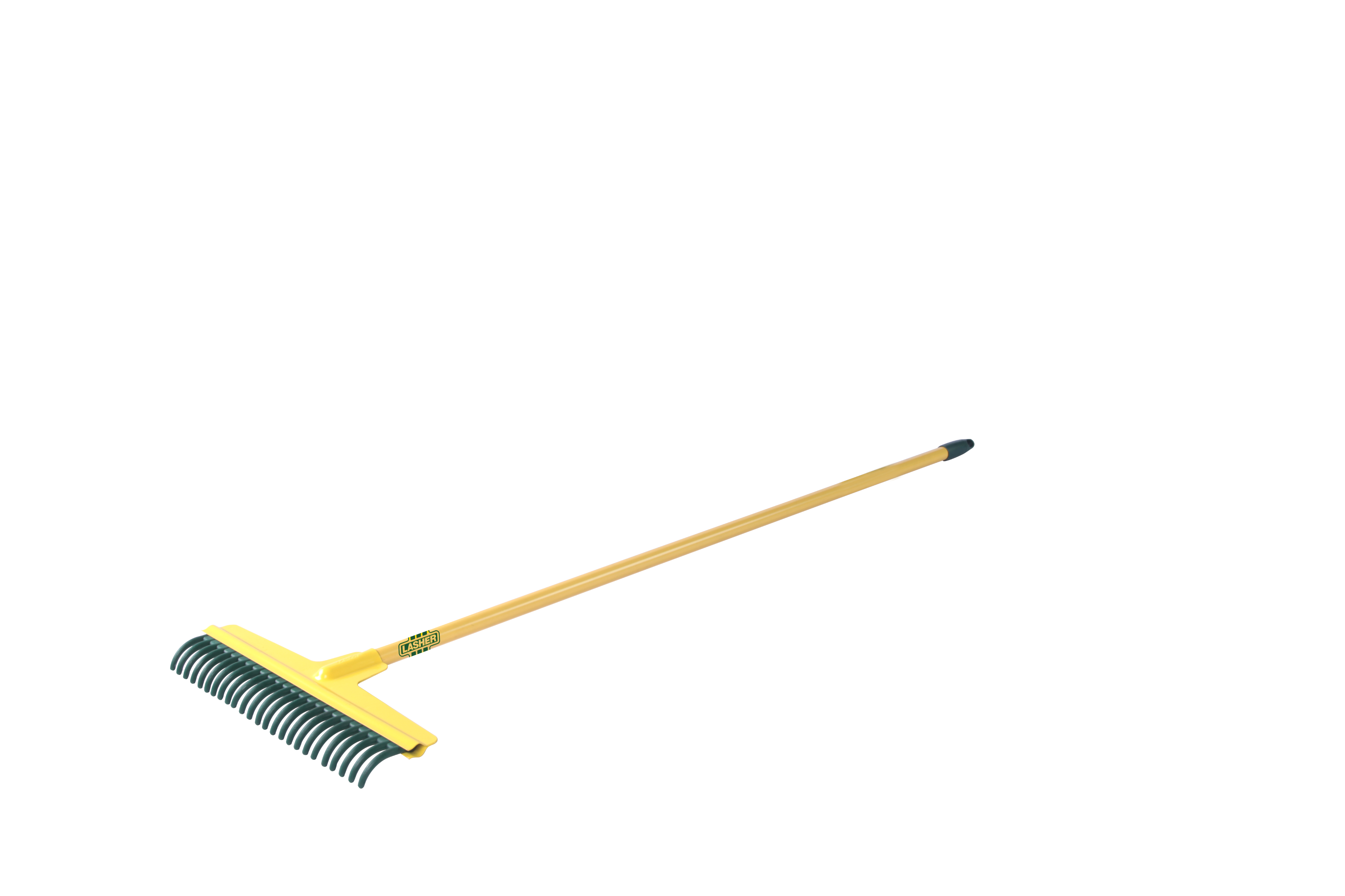 Lasher 25 teeth Rubber Steel handle Leaf Rake | Agrimark