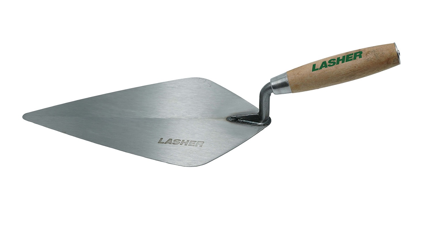 Lasher Brick Trowel with Wooden Handle 280mm | Agrimark