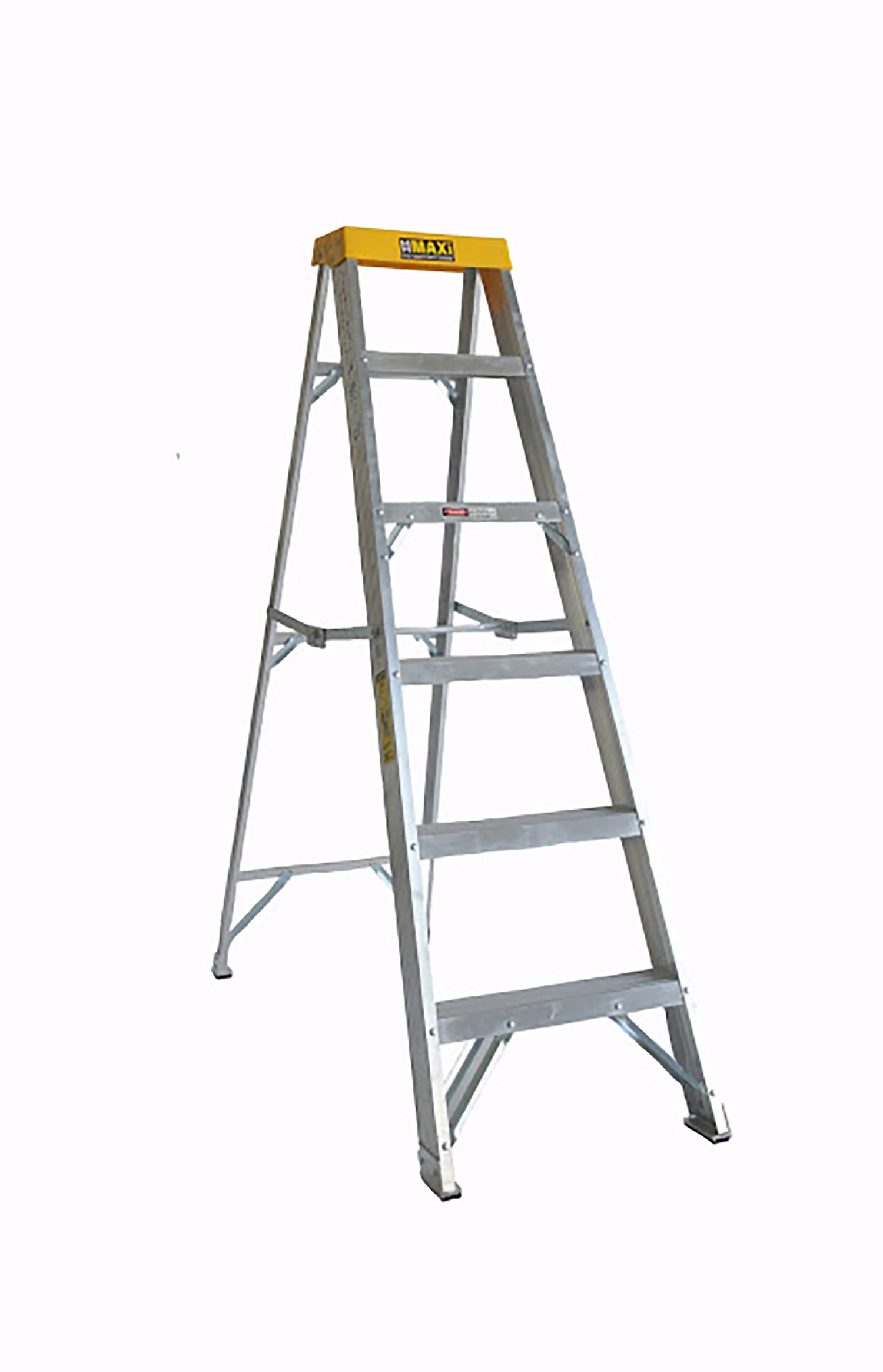 Maxi Heavy duty Yellow Top Aluminum Ladder 1.61m | Agrimark