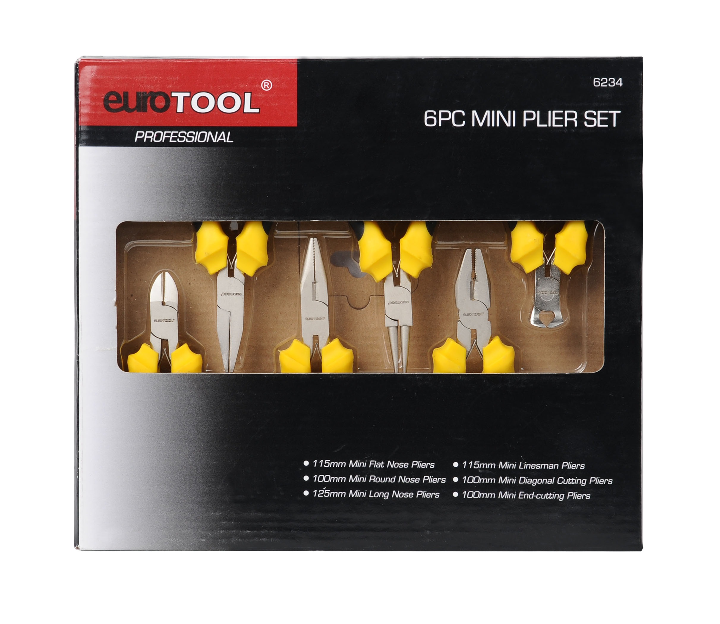 Eurotool Mini Plier Set 6 piece | Agrimark