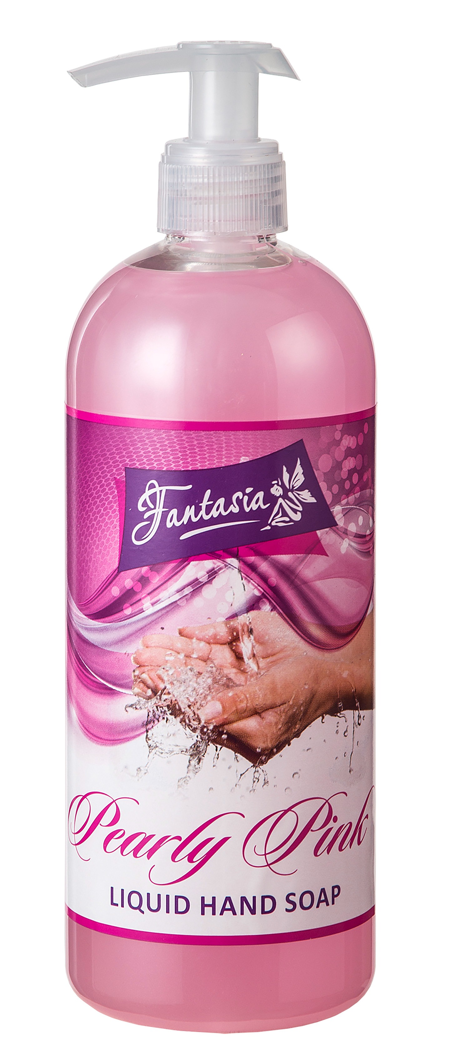 Fantasia Pearly Pink Hand soap Pump 500ml | Agrimark