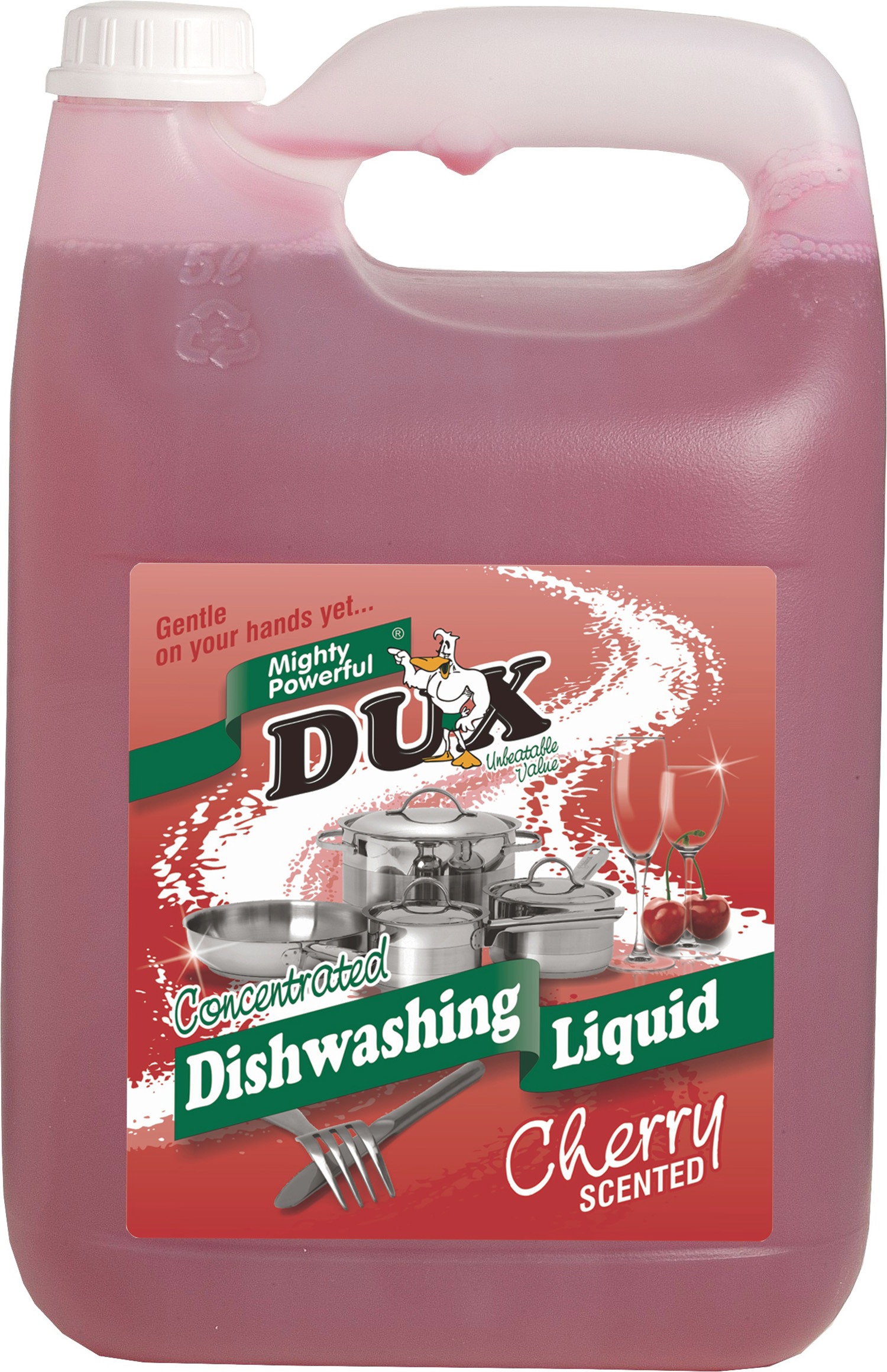 Dux Dishwashing Liquid Cherry 5l | Agrimark