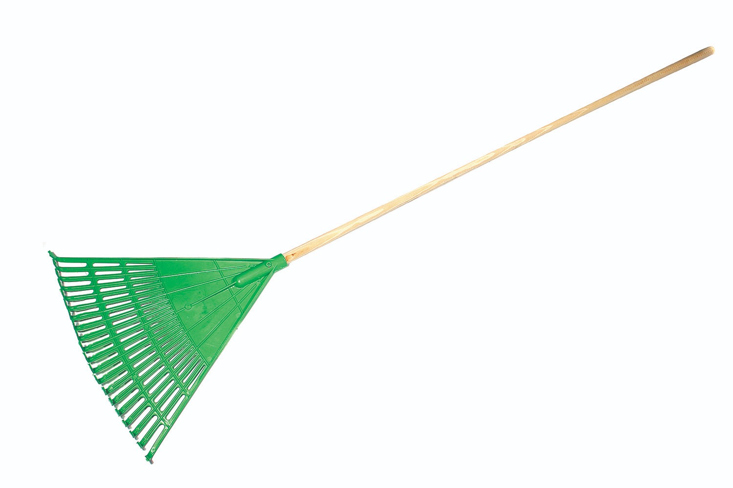 Academy Plastic Leaf Rake with Wooden Handle | Agrimark