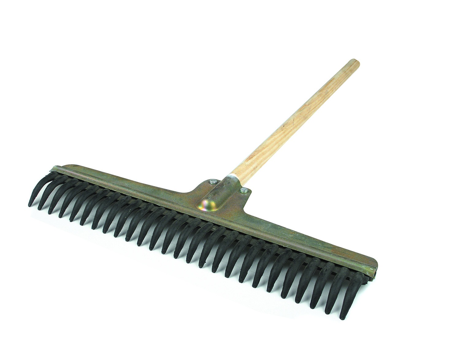 Academy Rake Rubber 27t Wood Handle | Agrimark
