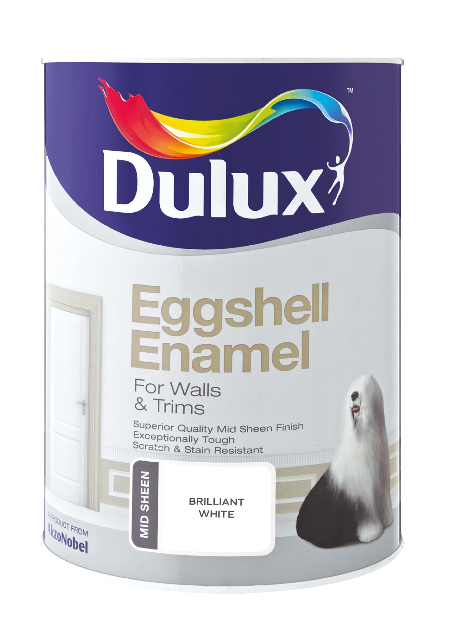Dulux Eggshell Enamel White | Agrimark