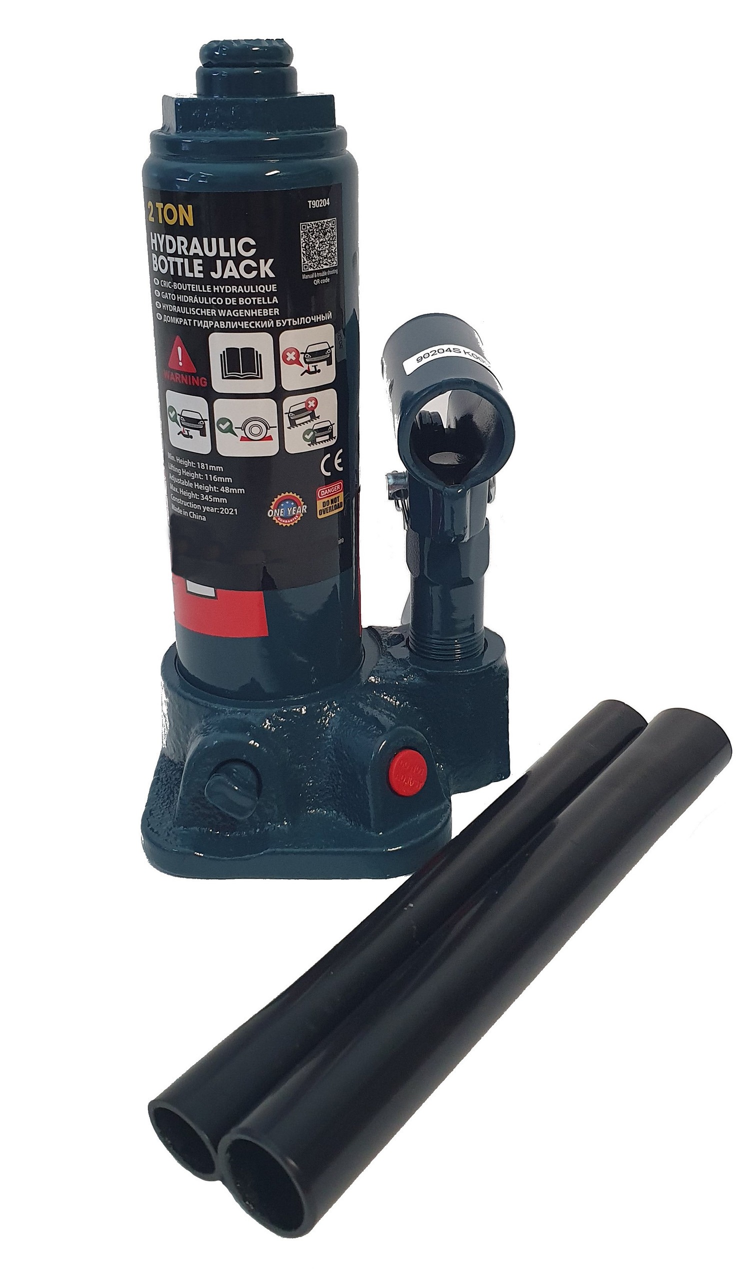 Eurotool Bottle Jack 2 Ton | Agrimark