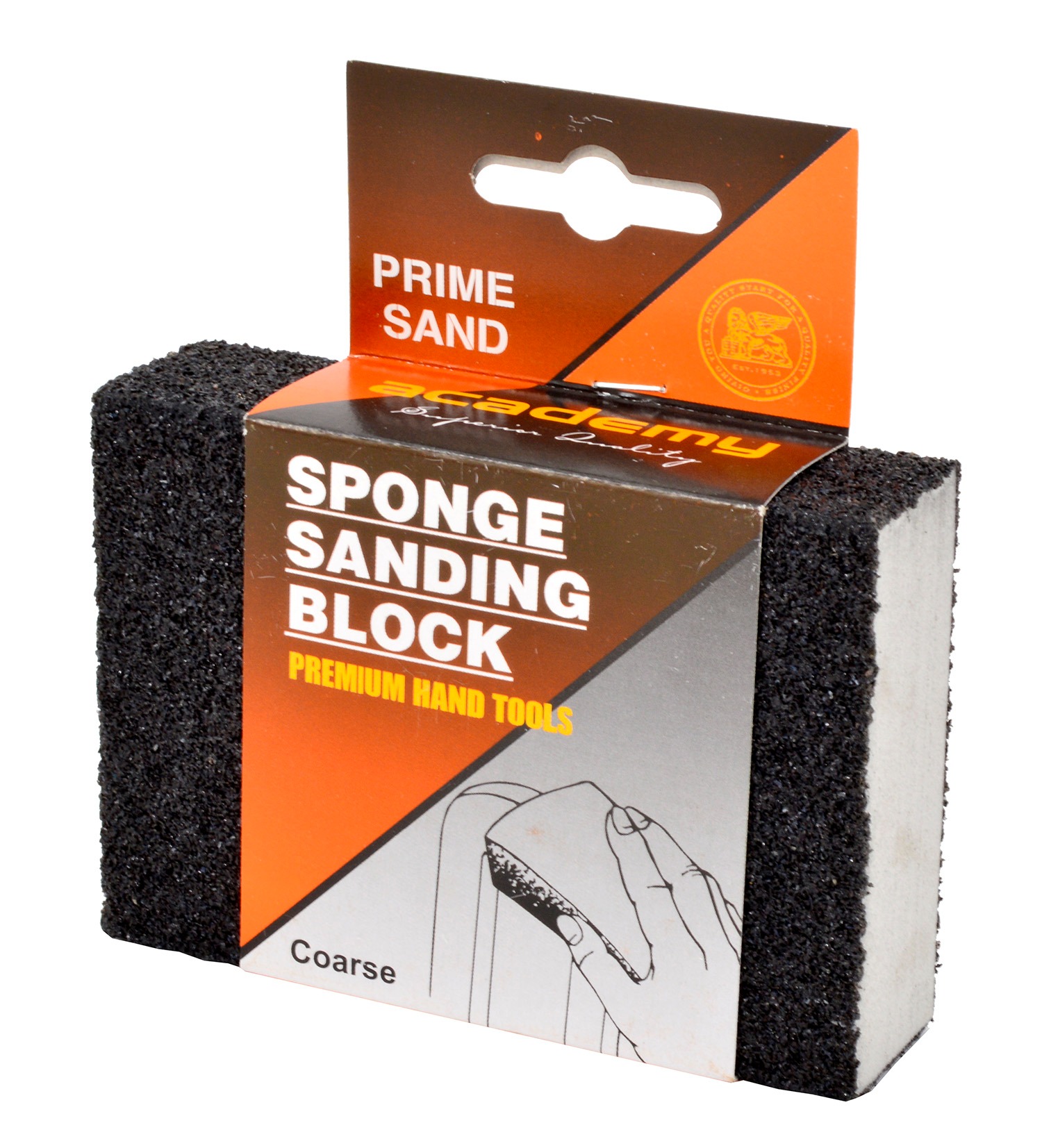 Academy Coarse Sand paper Sponge F7442 | Agrimark