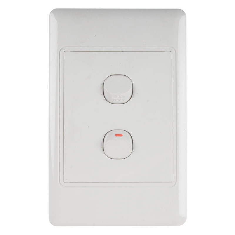 Nexus Light Switch with Cover 2L | Agrimark