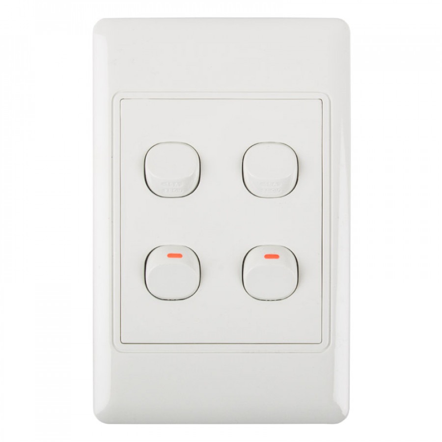 Nexus Light Switch with Cover 4L | Agrimark