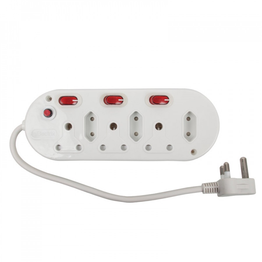 Nexus Multiplug 6 Way With Switch | Agrimark