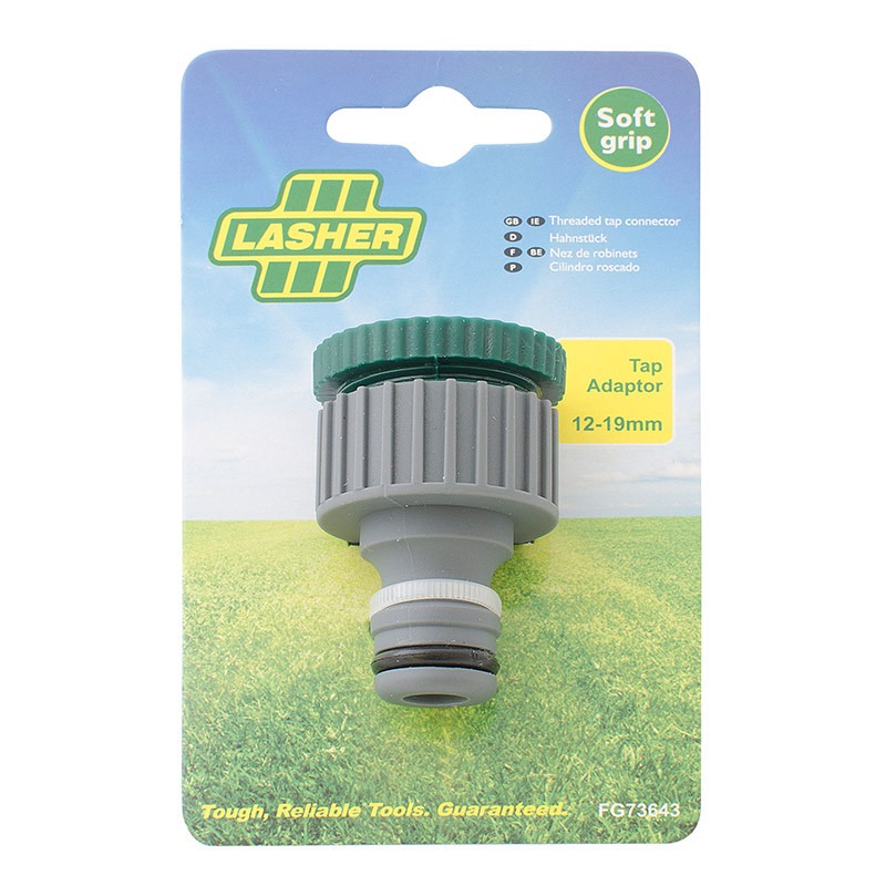 Lasher Tap Adaptor (12 To 19mm) | Agrimark