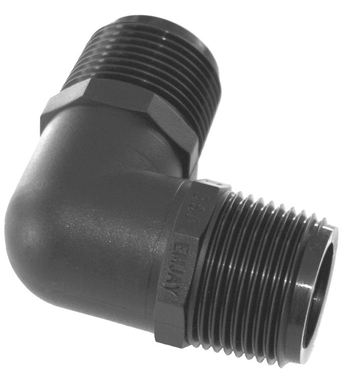 Emjay Poly male threaded elbow | Agrimark
