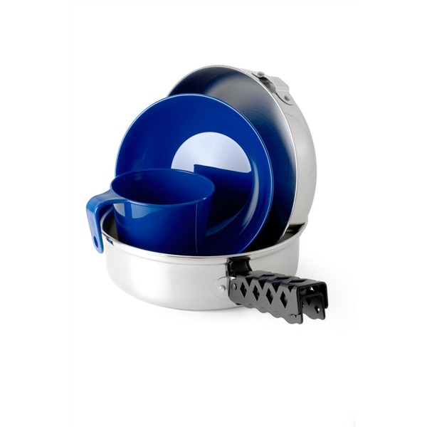 GSI Glacier Stainless Steel Mess Kit | Agrimark