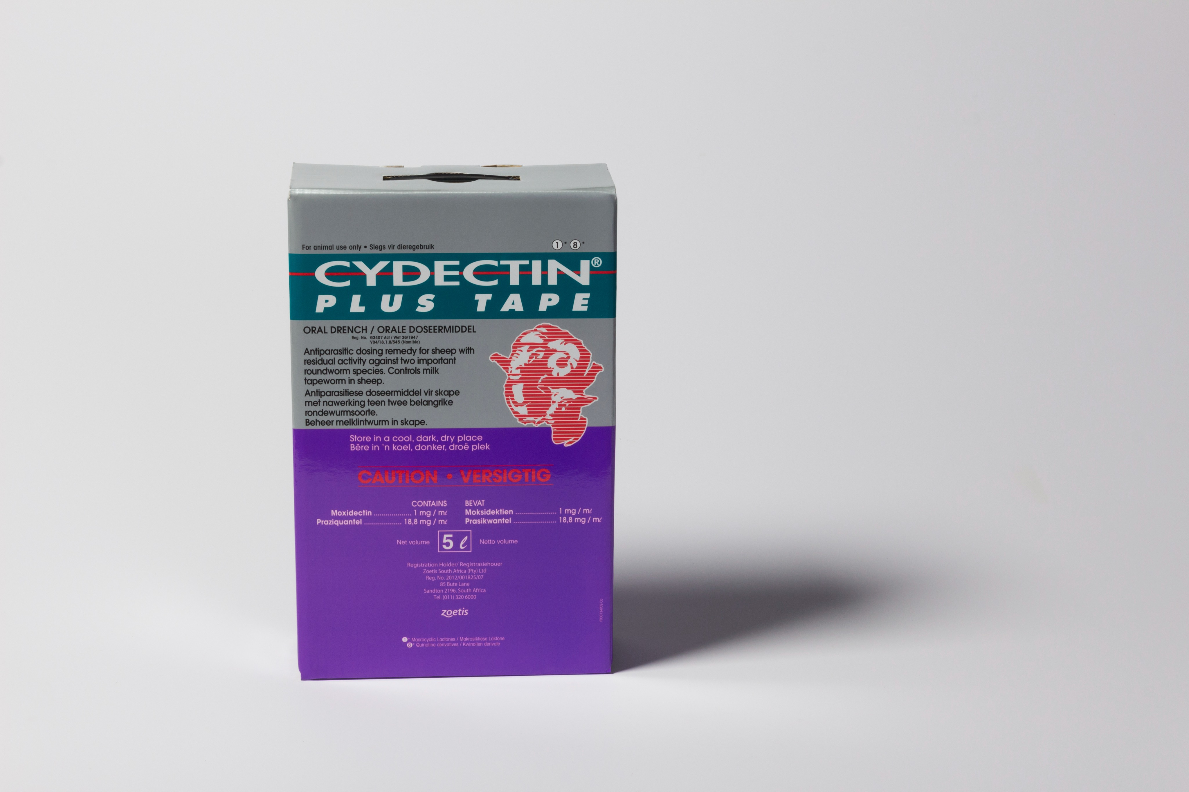 Zoetis Cydectin Oral Plus Tape 5l | Agrimark
