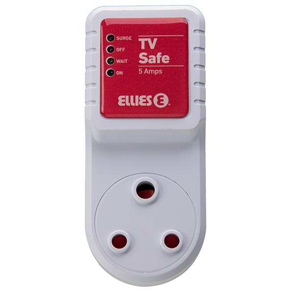 Ellies Tv Safe Plug V/protect Wht 178mm | Agrimark