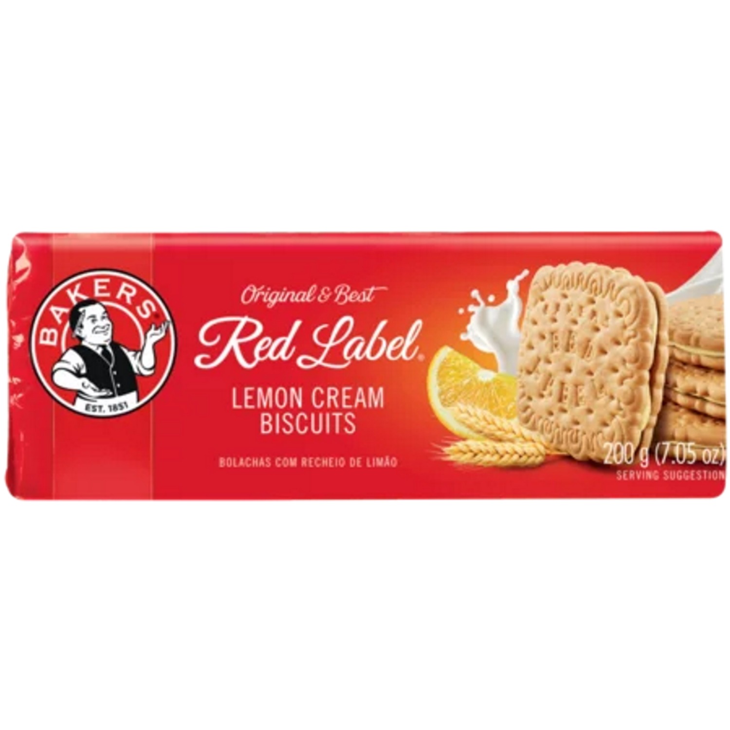 Bakers Red Label Lemon Creams 200g | Agrimark